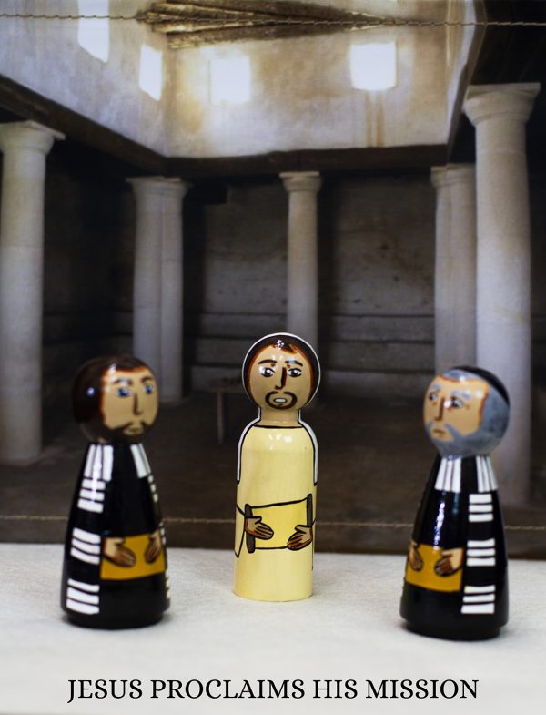 Jesus Begins His Ministry: Baptism of Jesus, Jesus Proclaims His ...